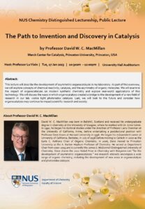 The Path to Invention and Discovery in Catalysis by Professor David W ...